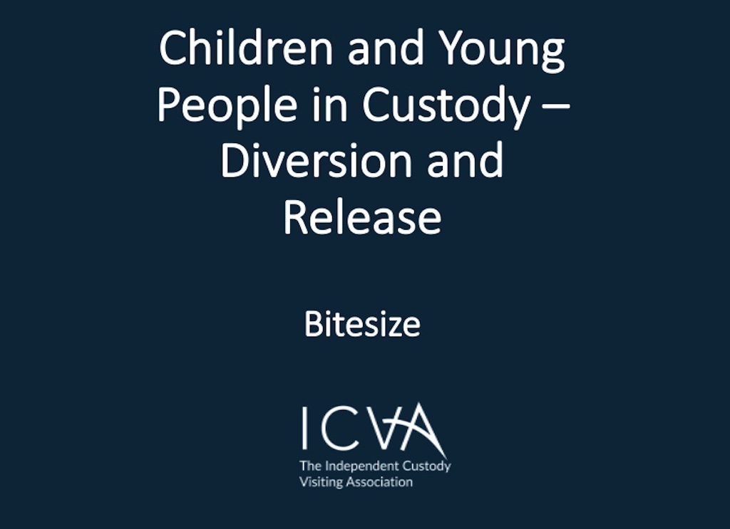 Children and Young People – Diversion and Release - ICVA