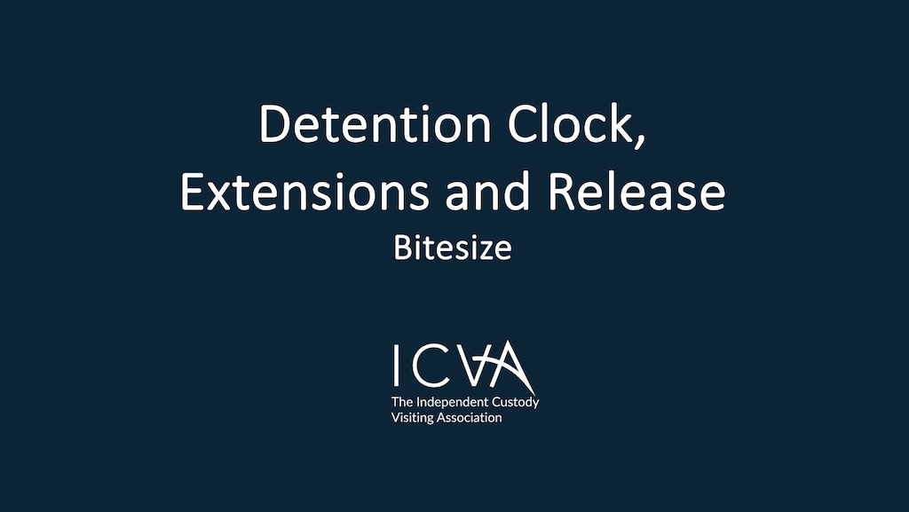 Detention Clock Bitesize - ICVA